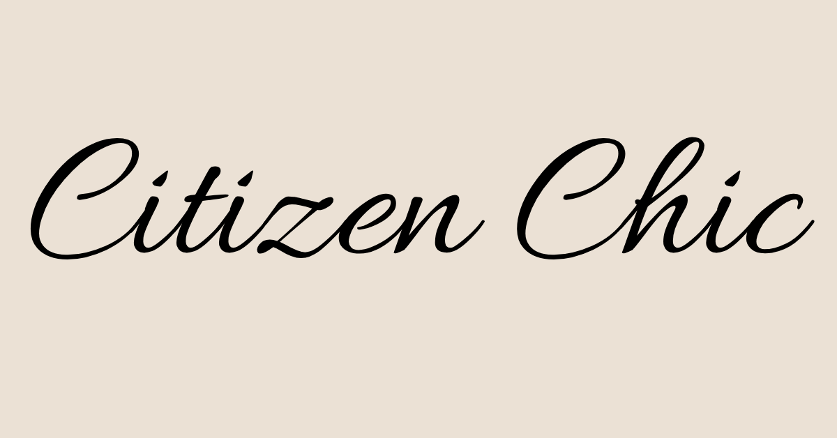 Alpinia Labs – Citizen Chic